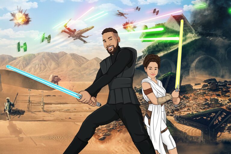 Create Your Own Star Wars Character at StarWarsPortraits.com!